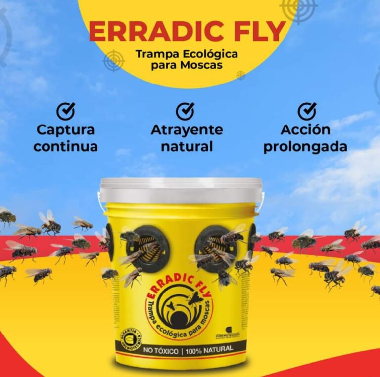 ERRADIC FLY BALDE Trampa Ecológica para moscas – DAC Soluciones Ambientales